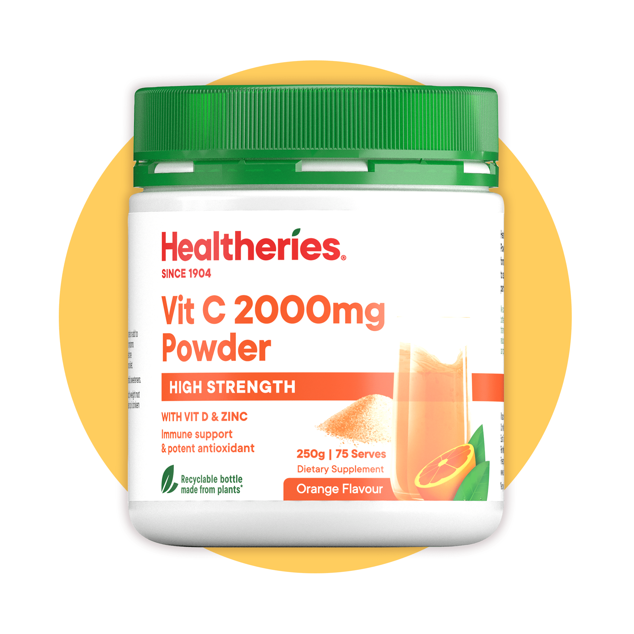 Vit C 2000mg Powder – Healtheries Hong Kong
