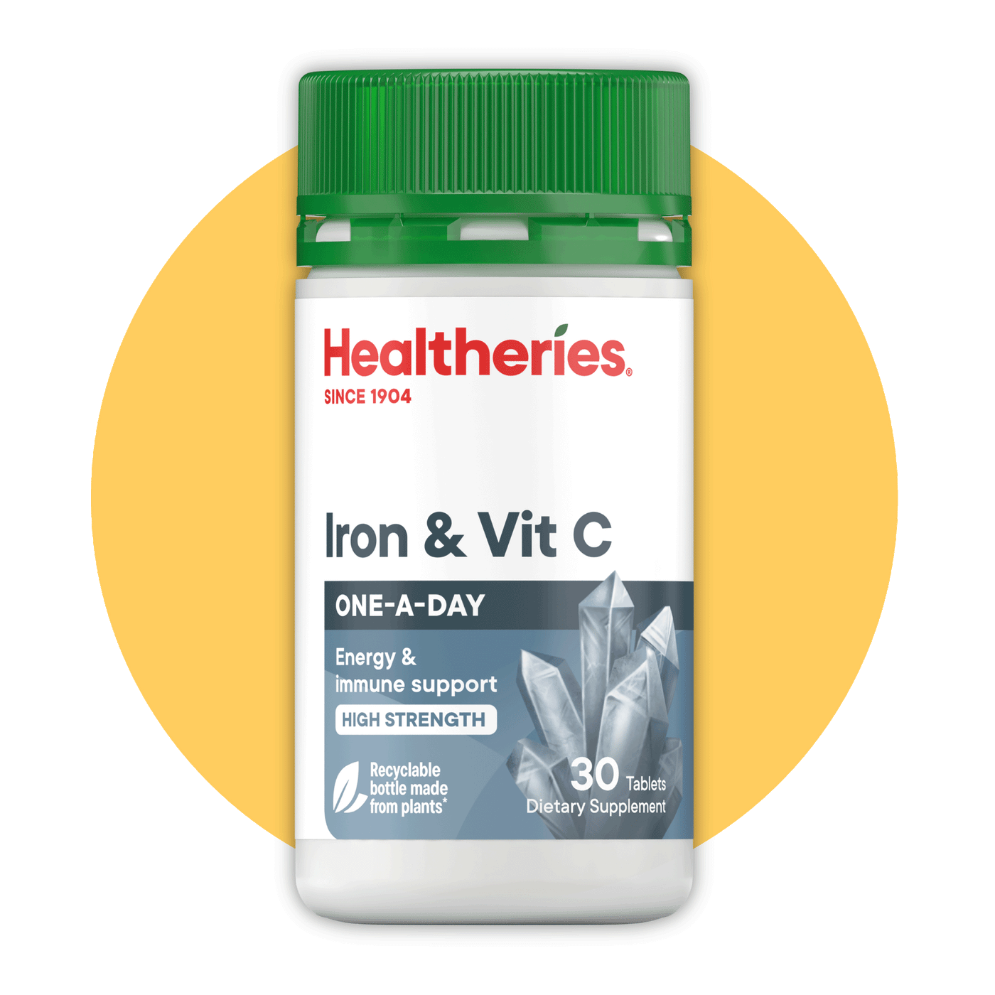 Iron & Vit C 30 Tablets – Healtheries Hong Kong