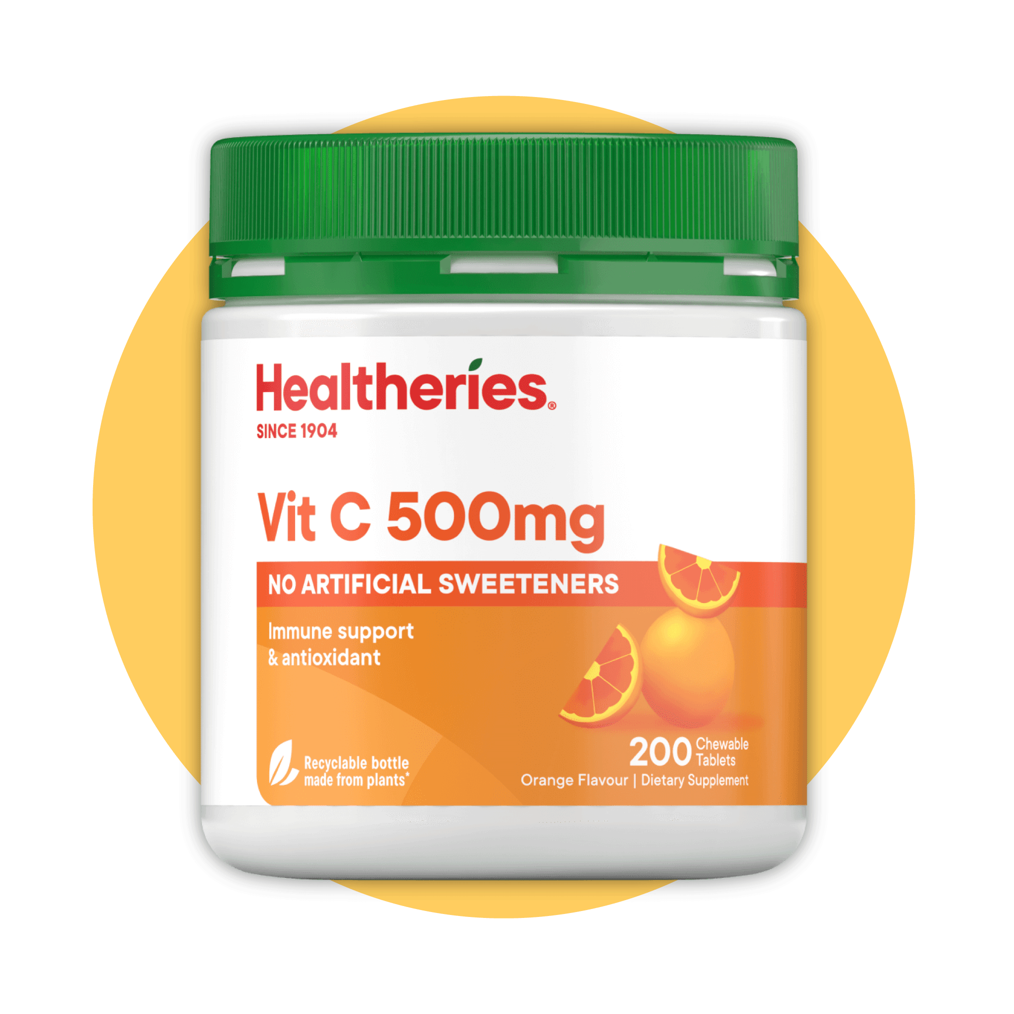 Vit C 500mg Chewable Tablets 200s – Healtheries Hong Kong